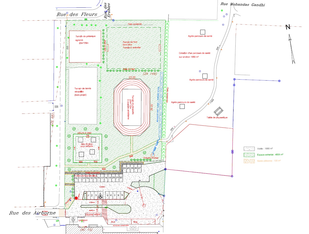 Amènagement du parc communal 🌳🌳🌳 - Mairie de Hérouvillette